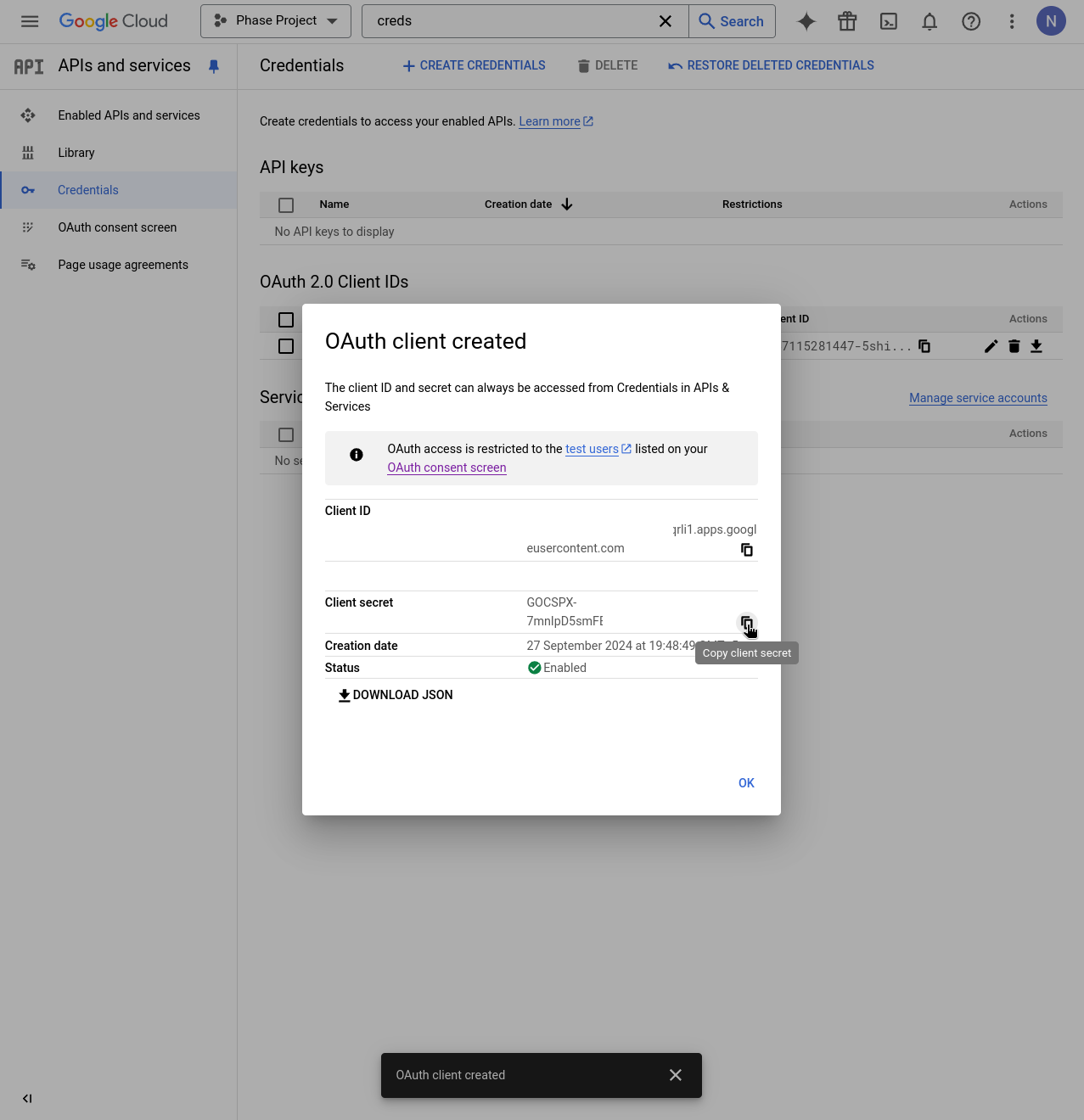 OpenID Connect (OIDC) Single Sign-On (SSO) - Phase Docs