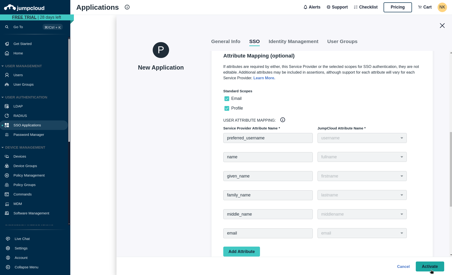 OpenID Connect (OIDC) Single Sign-On (SSO) - Phase Docs