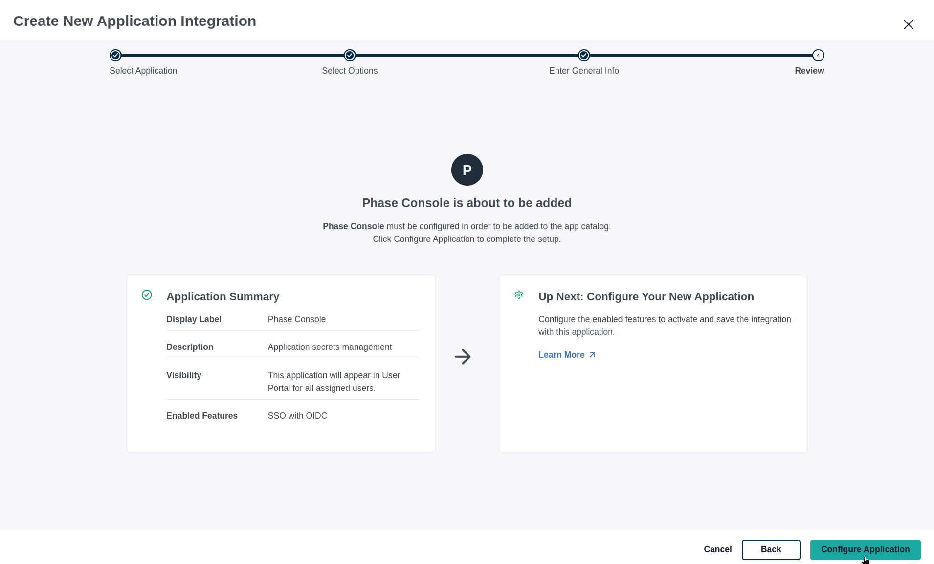 OpenID Connect (OIDC) Single Sign-On (SSO) - Phase Docs