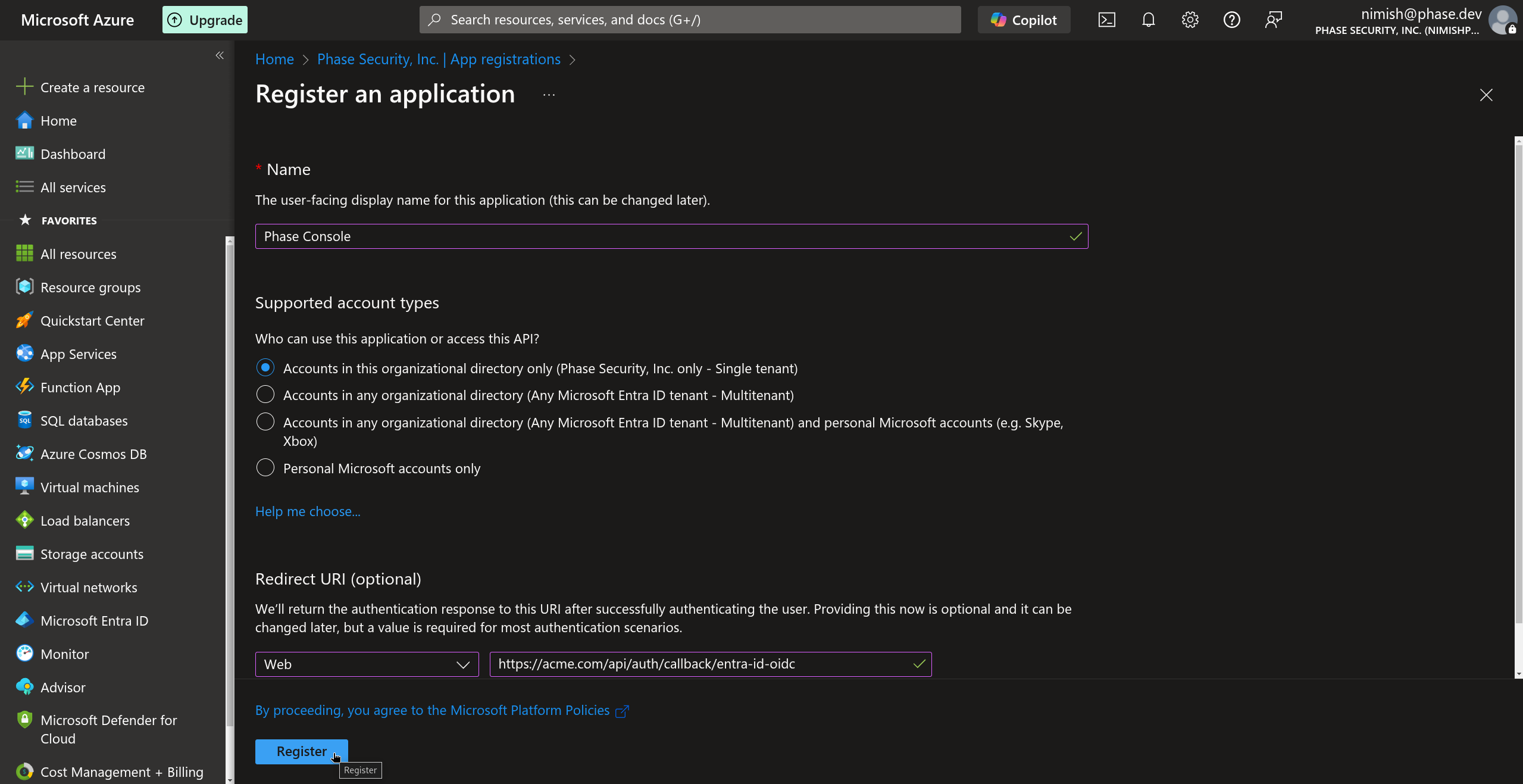 OpenID Connect (OIDC) Single Sign-On (SSO) - Phase Docs